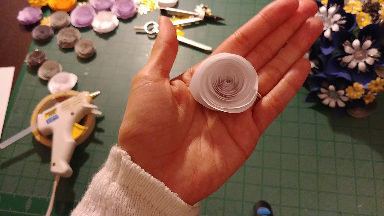 DIY Rolled Paper Rose Tutorial (no Cricut needed!) - YouTube