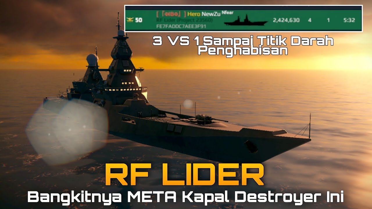 BUILD RF LIDER KEMBALI OP DENGAN BUFF 4X RUDALNYA | 3 VS 1 LIBAS | 2.4 ...