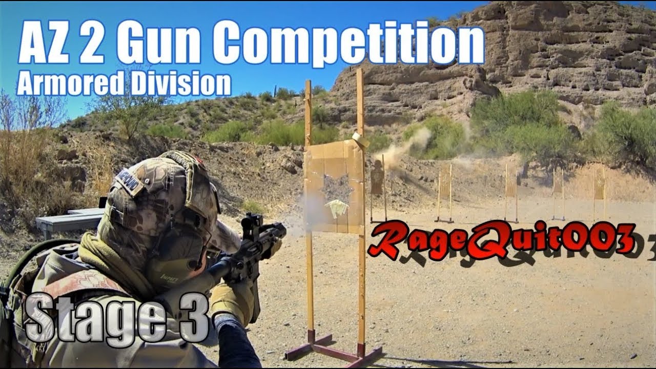 AZ 2 Gun Competition - Stage 3 Armored - No Shoot Star - CowTown 10-07 ...