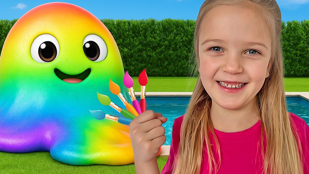 Bridget is Painting Paw Patrol And Learning Colors - YouTube