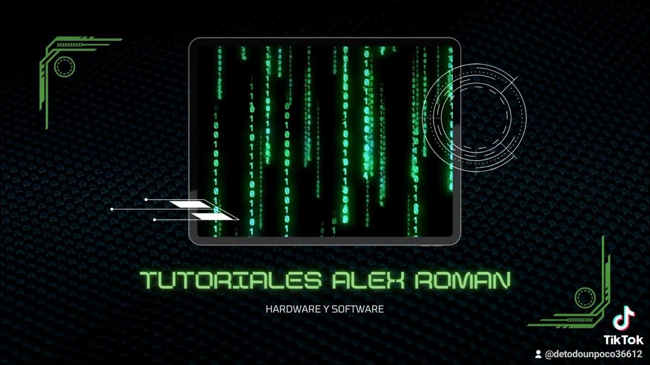 Nueva Intro De Tutoriales AlexRoman - YouTube