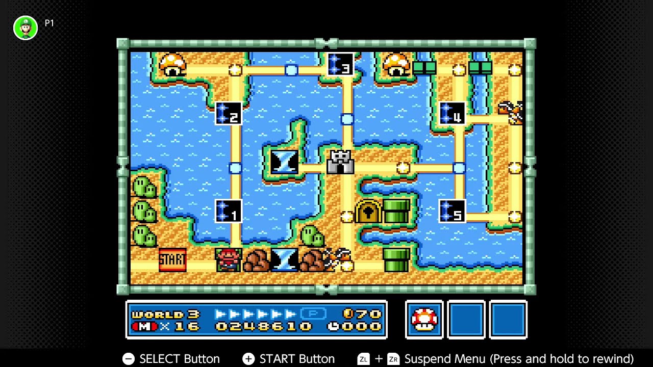 Super Mario Bros 3 Walkthrough World 3 (Switch) - YouTube