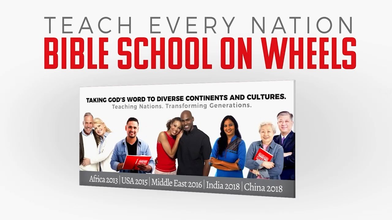 The Bible School On Wheels Overview - Teach Every Nation - YouTube