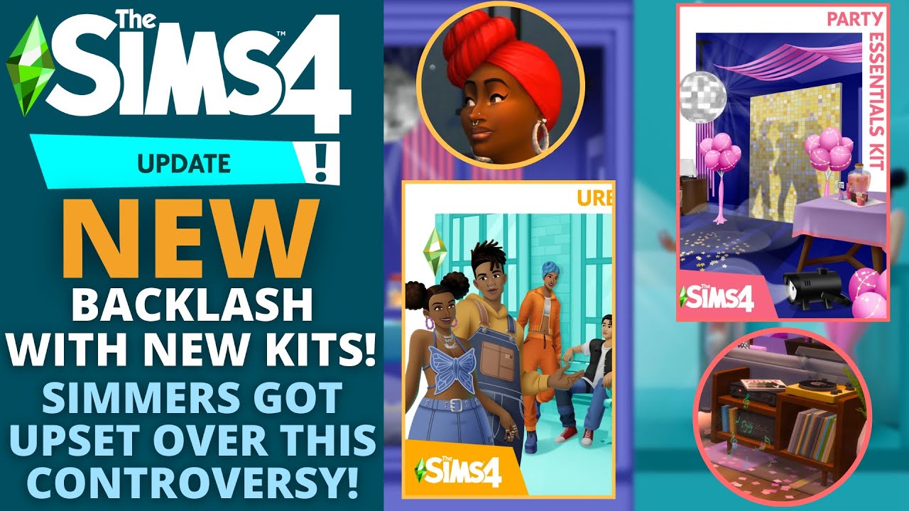 CONTROVERSIAL BACKLASH WITH THE NEW SIMS 4 KITS! - YouTube