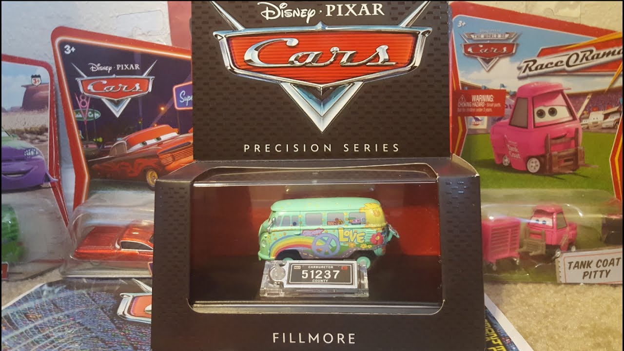 Disney Pixar Cars 2017 Precision Series Fillmore (Single) Review - YouTube