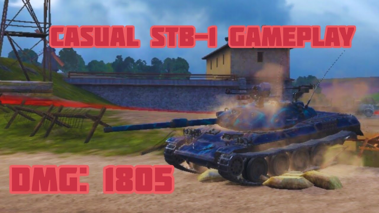 casual wotb match | my first video on blitz!! - YouTube