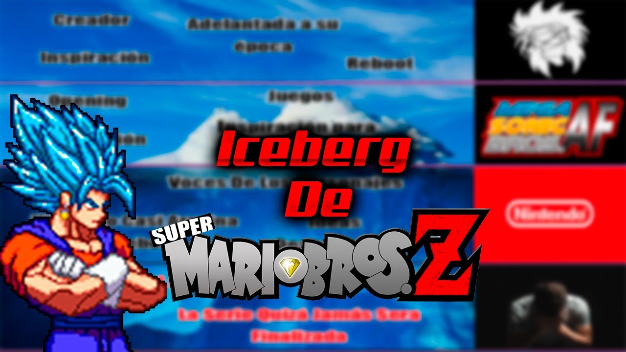 El Iceberg De Super Mario Bros Z - YouTube