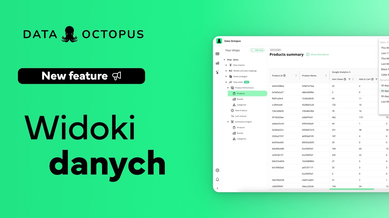 [PL] Widoki danych w aplikacji Data Octopus - YouTube