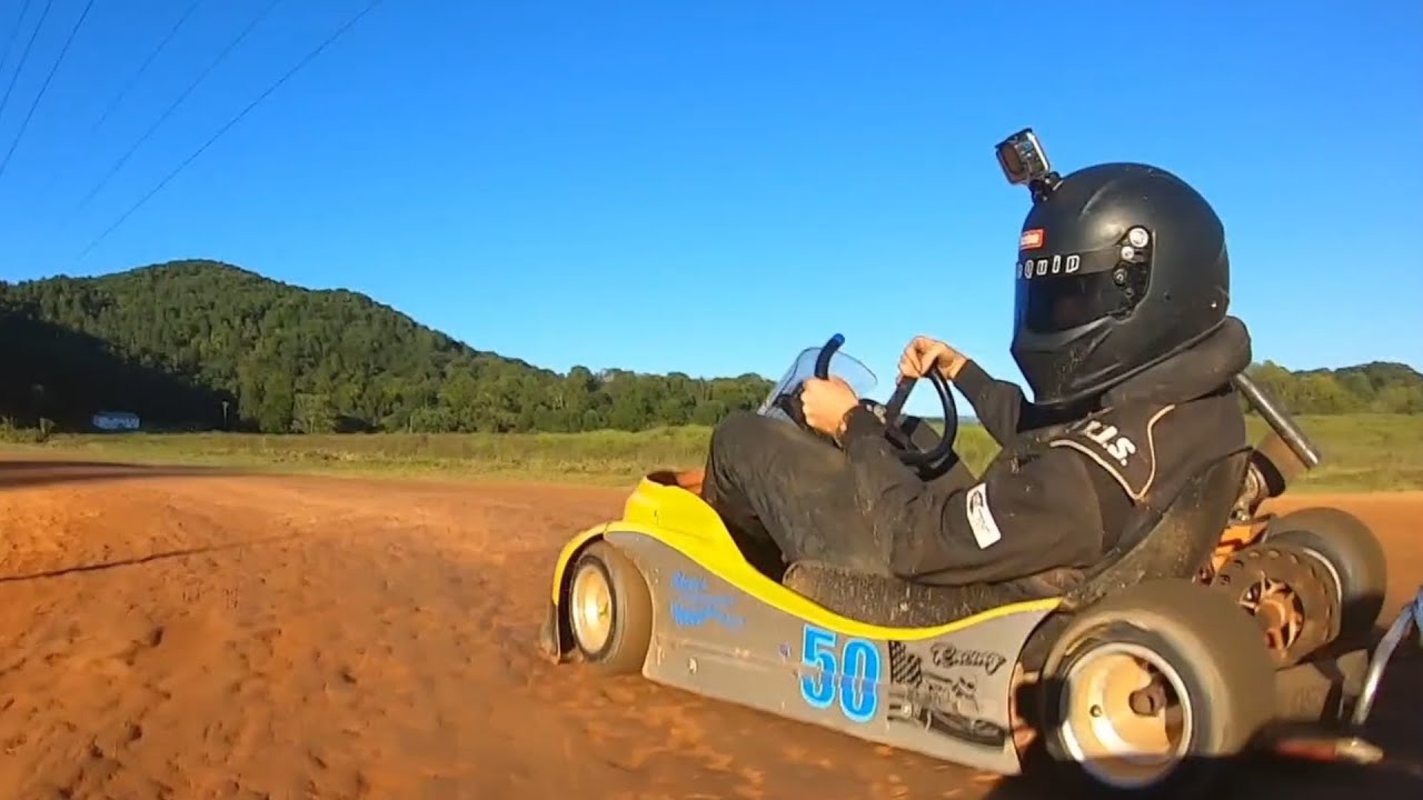 les Elliott open class go kart racing 🏎️ main race - YouTube