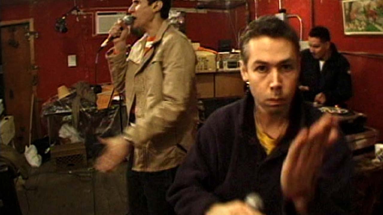 Adam Yauch Performing "Three MCs and One DJ" - YouTube