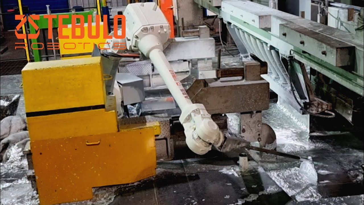 Tebulo Robotics Dross removal system - YouTube