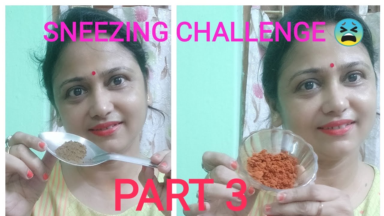 #Sneezingchallenge #Challengevideo Sneezing challenge video( higly ...