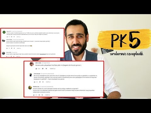 Eski Kaynakları Çözelim mi? Kaçar Kaynak Bitmeli?Gece Ders Çalışılır mı? [PK5]