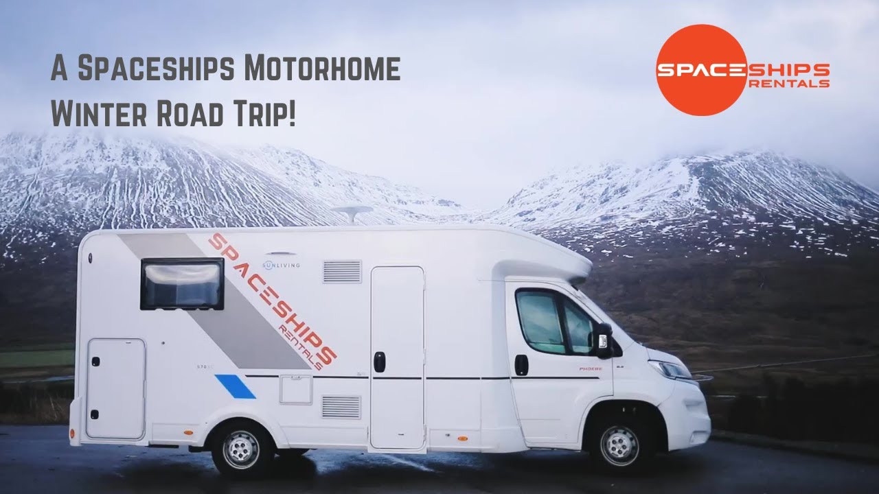 Spaceships Motorhome Winter Roadtrip - YouTube
