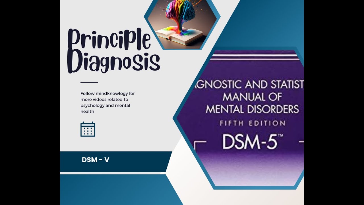 DSM Principle Diagnosis | dsm terminologies | #psychology #mentalhealth ...