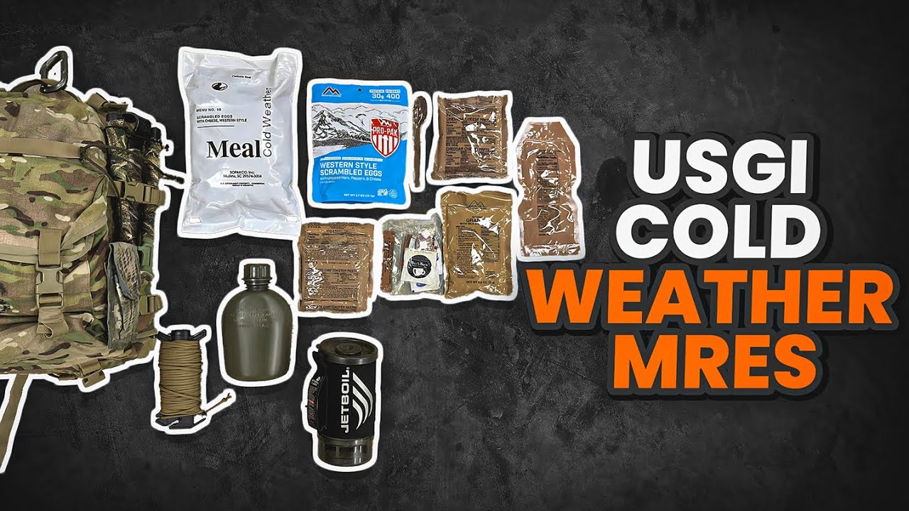 The Best Meal Ready to Eat? [COLD WEATHER MREs] - YouTube
