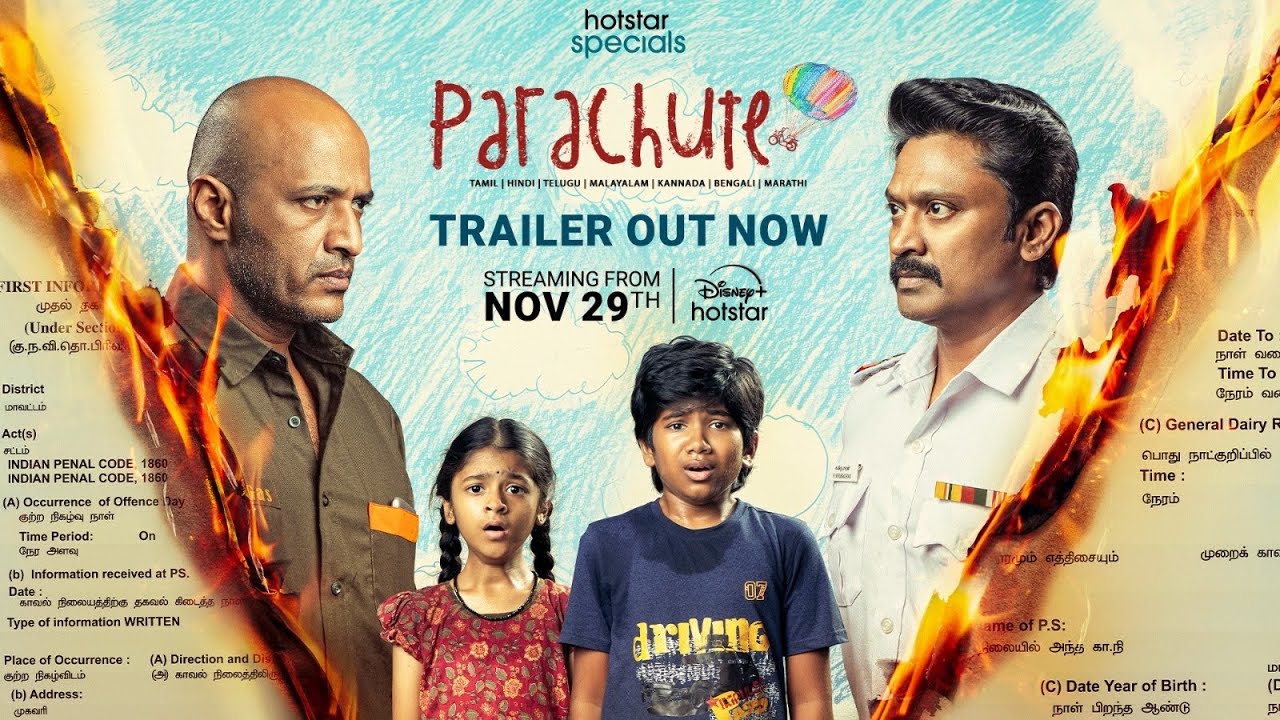 Parachute 🪂| Trailer | Streaming from 29th Nov | DisneyPlus Hotstar ...