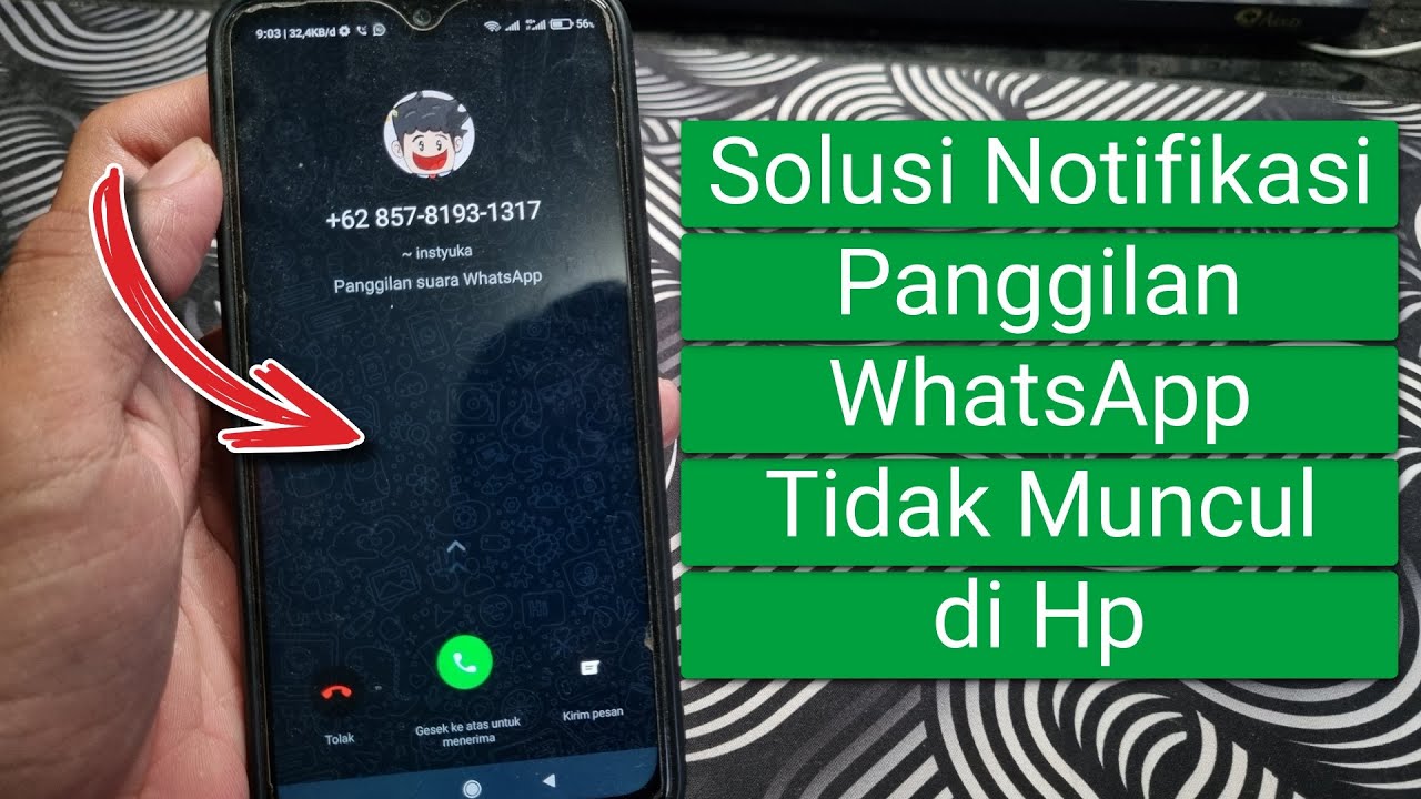 Cara Mengatasi Notifikasi Panggilan WhatsApp Tidak Muncul - YouTube