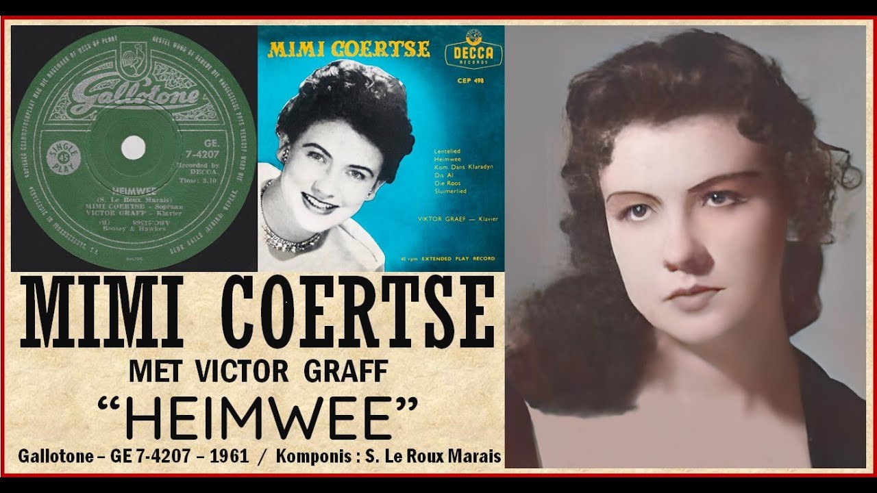 Heimwee - Mimi Coertse Met Victor Graff - YouTube