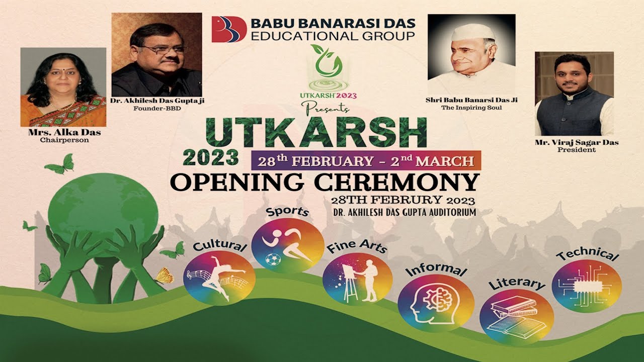 Utkarsh | Mega Event | 28th Feb 2023 | Opening Ceremony - YouTube