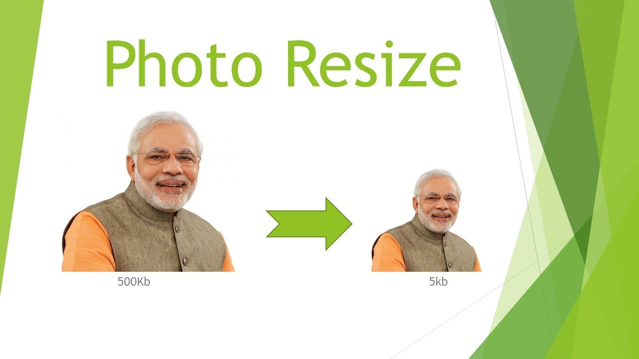 How to Resize Photo for form || Photo resizer ||Change Photo Pixels ...
