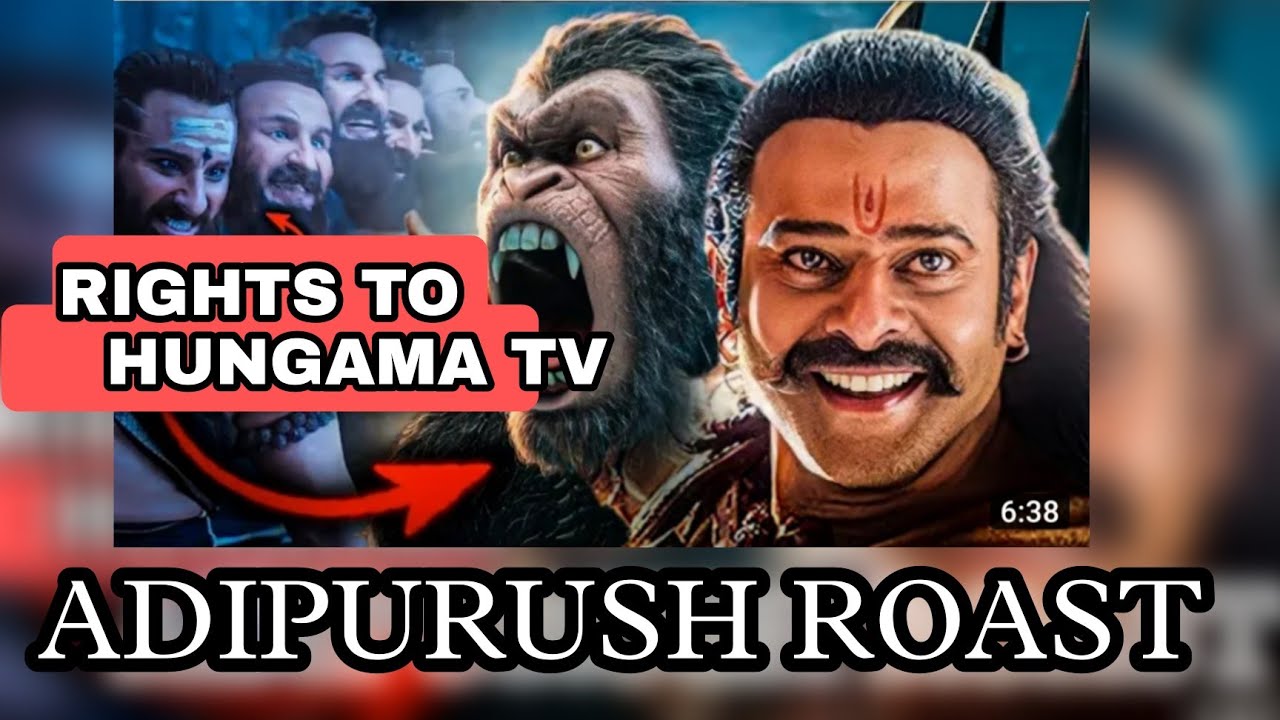 ADIPURUSH ROAST || ADIPURUSH graphic troll || OM RAUT ROAST|| PRABHAS ...
