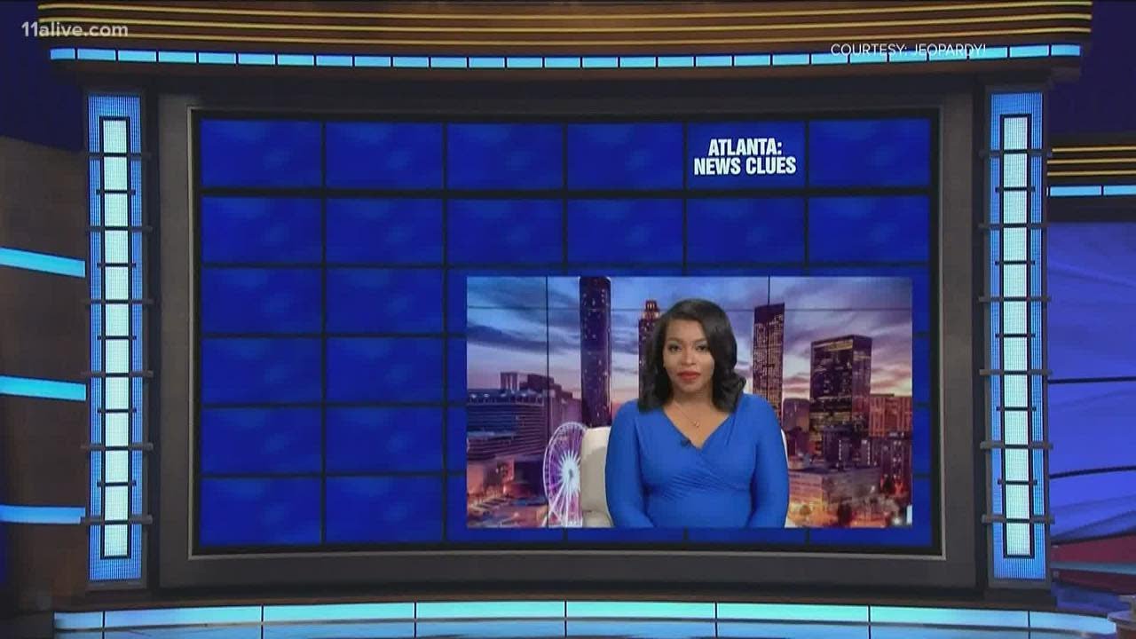 11Alive anchors read Jeopardy! questions during latest episode - YouTube