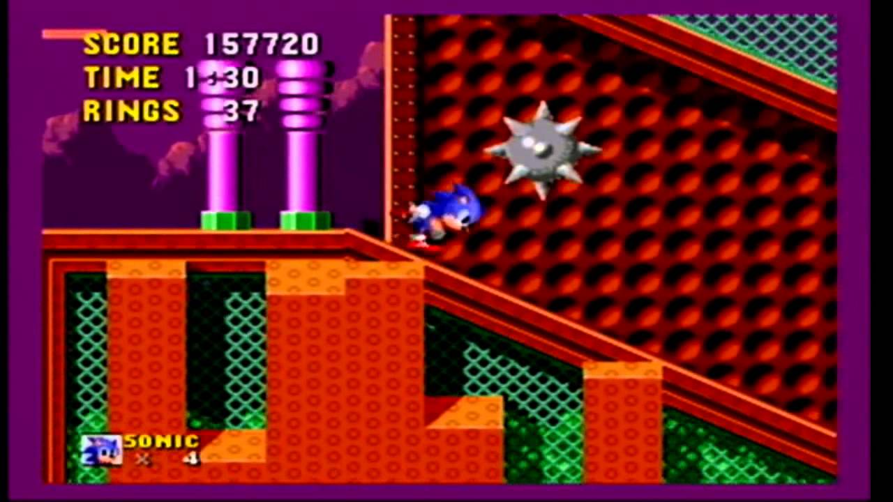 Sonic 1: Spring Yard Zone - YouTube