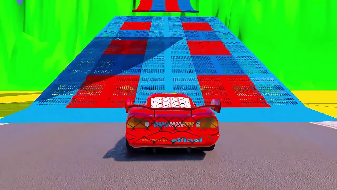 NEW! Learn the Colors with Lightning McQueen Cars, Mack Truck # 1 ...