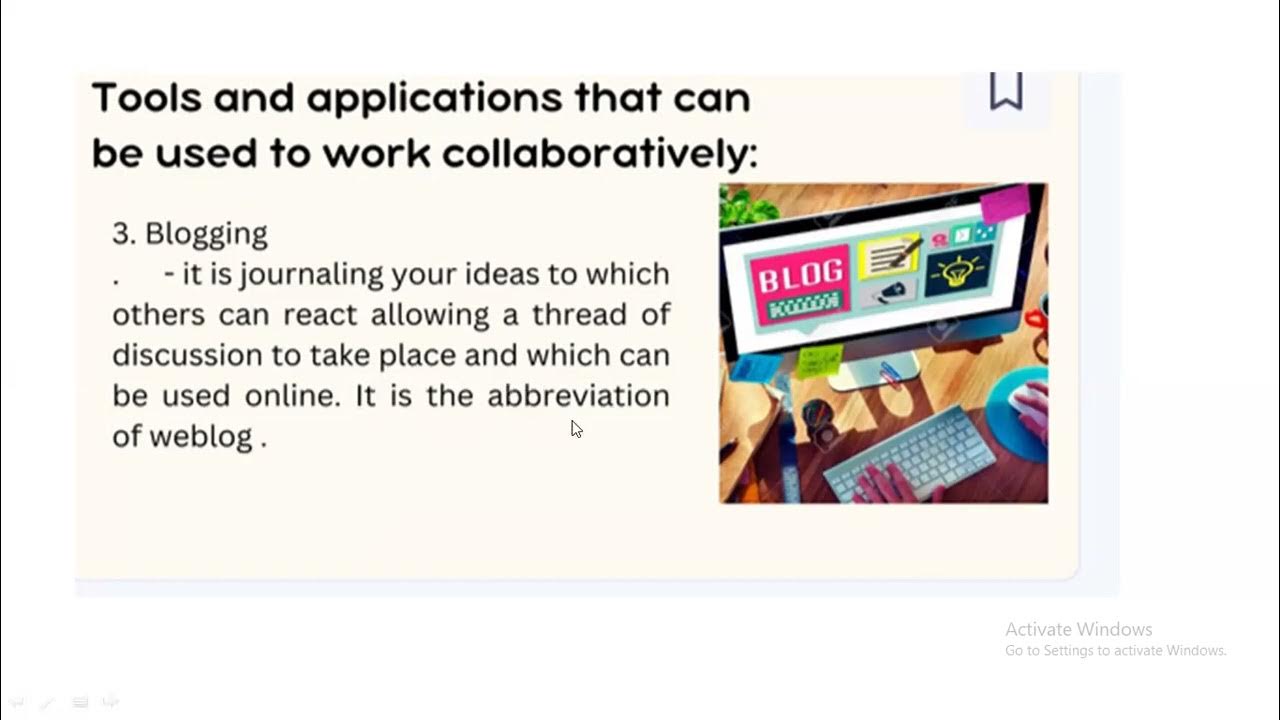 Collaborative tools used for teaching learning/ICT - YouTube