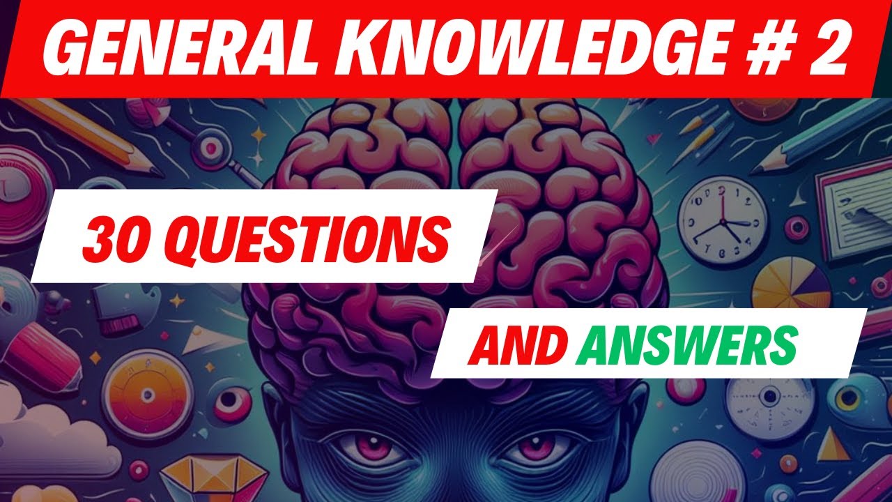 "🧠 General Knowledge Quiz, Part 2 | Mastermind of Trivia Quiz I Quiz ...