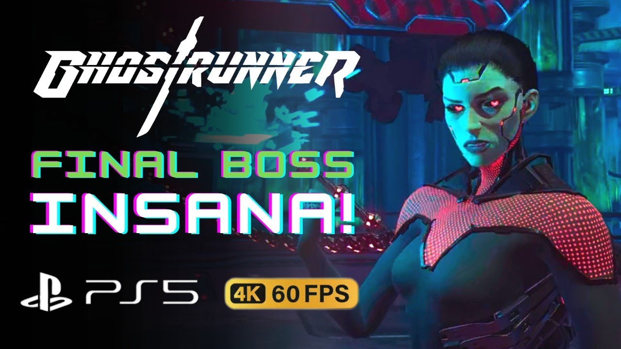 Ghostrunner | PS5 Gameplay | 4K 60 FPS | Boss Fight | Mara | SPOILER ALERT - YouTube