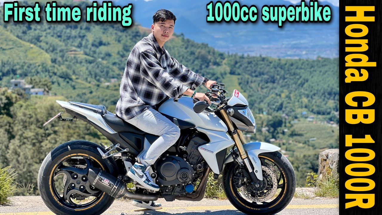 First Time Riding a 1000cc Superbike - Honda CB1000r🔥| Inline 4 ...