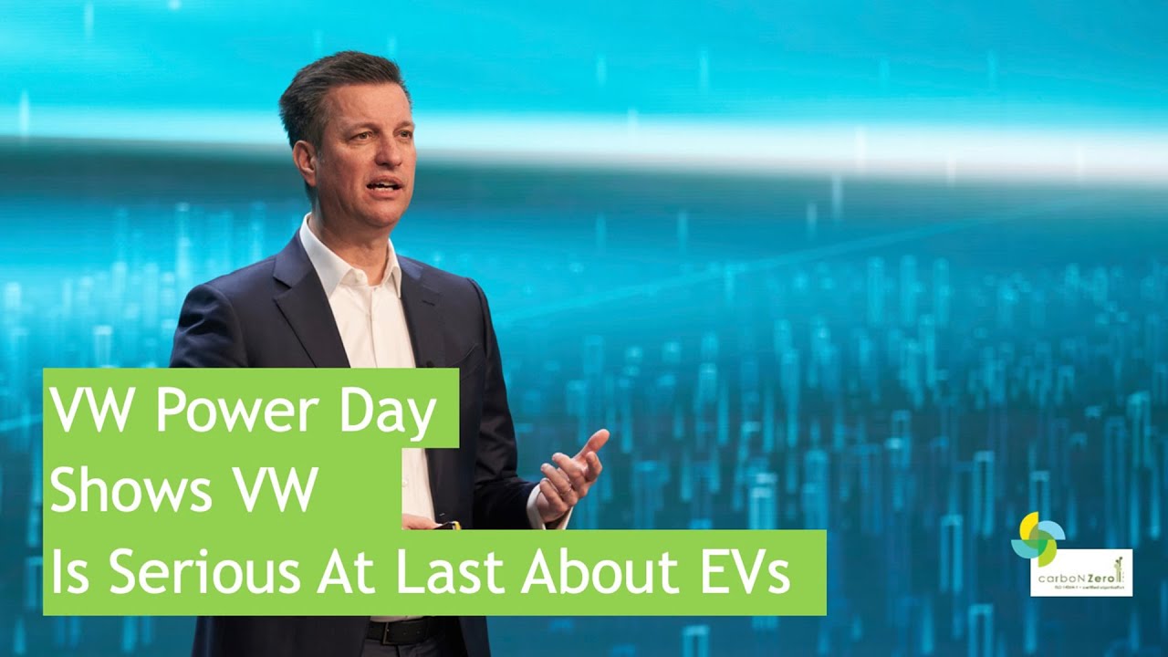 VW Power Day Shows VW Is Serious At Last About EVs. - YouTube