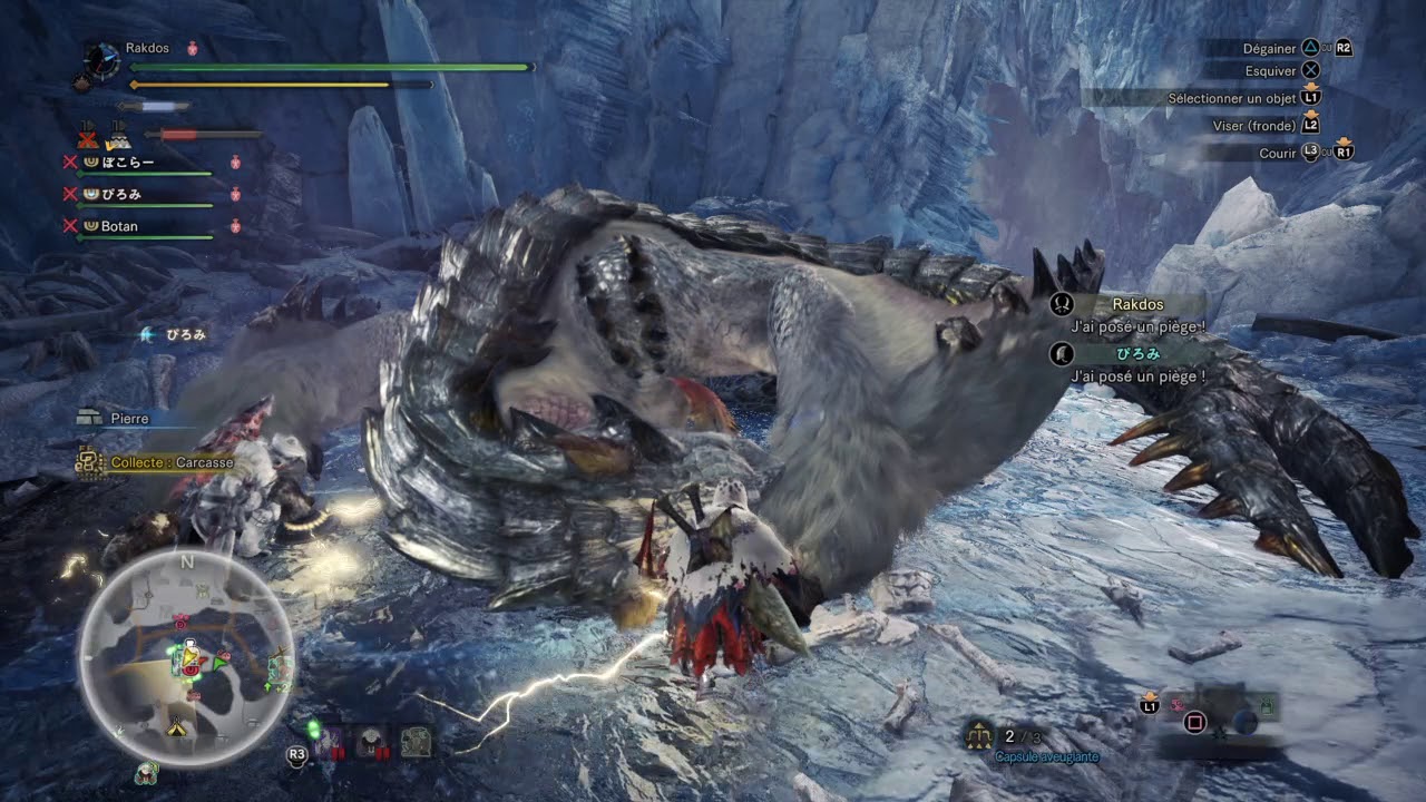 * MH Iceborne * Multi Maître - Barioth et Banbaro alphas aux lames ...