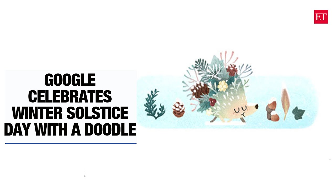Google celebrates Winter Solstice Day with an animated doodle - YouTube