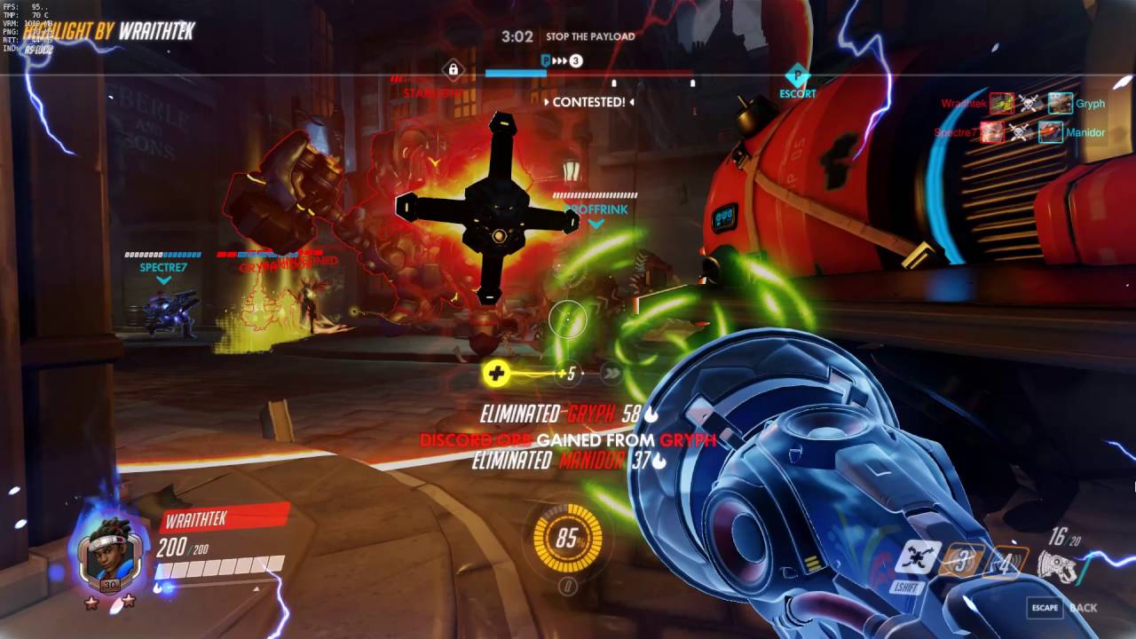 Overwatch - Lucio Nano Boost Highlight - YouTube