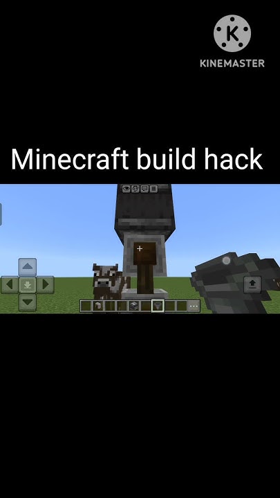 Minecraft build hack - YouTube