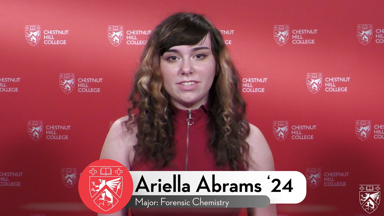 Meet Ariella Abrams, Class of 2024, Forensic Chemistry Major - YouTube