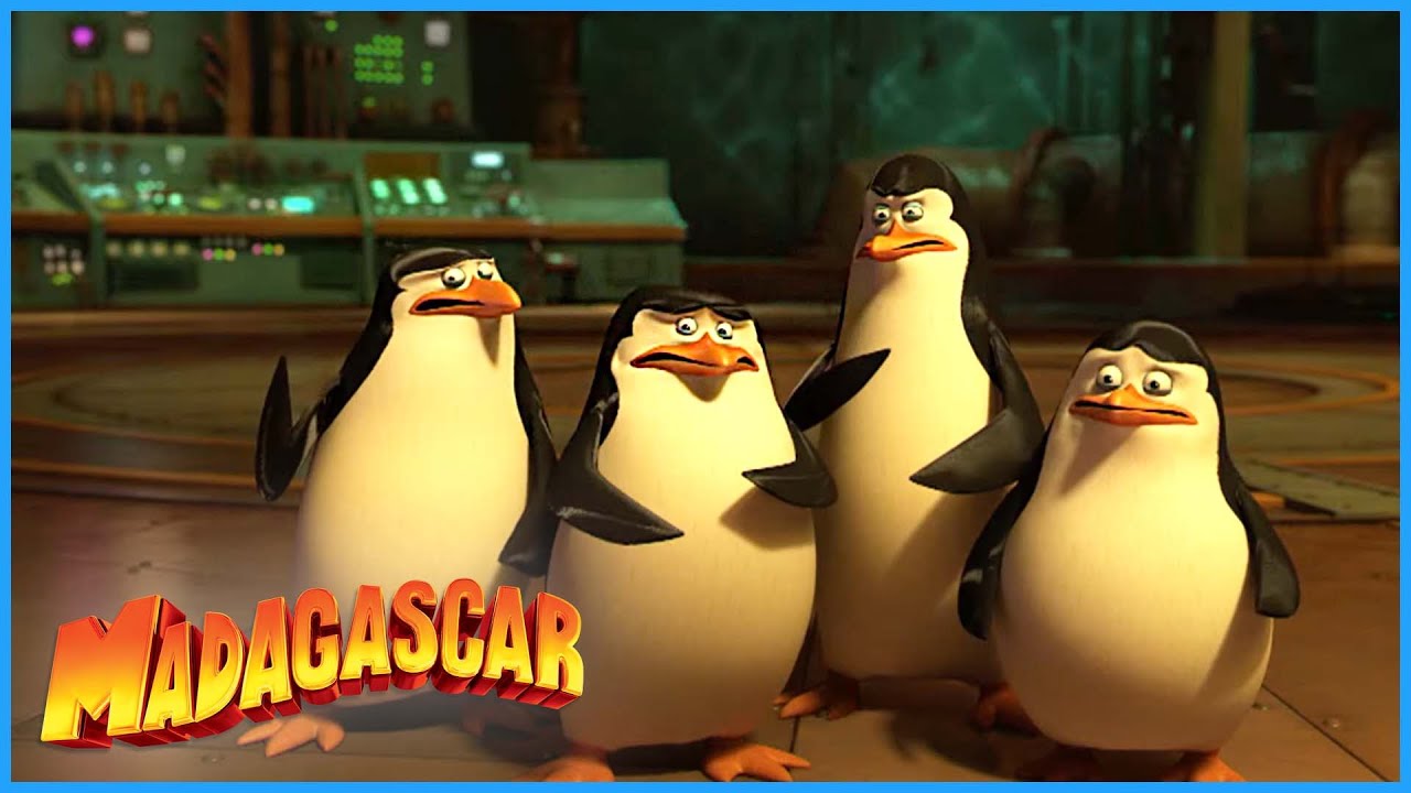 DreamWorks Madagascar | Escaping from the mad scientist | Penguins of ...