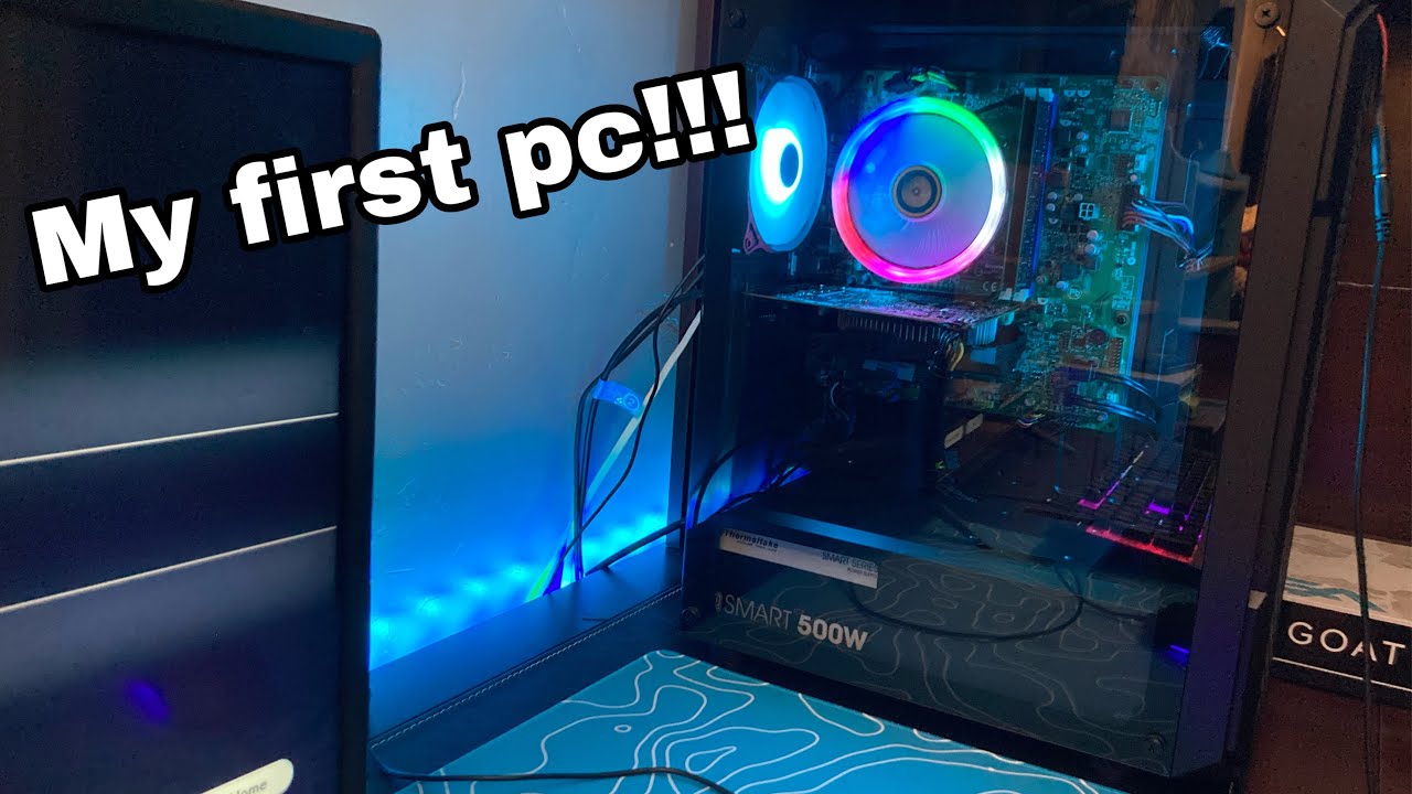 My first ever gaming pc!!! - YouTube