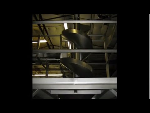 Retractable Spiral Chute from AC Horn Manufacturing - YouTube