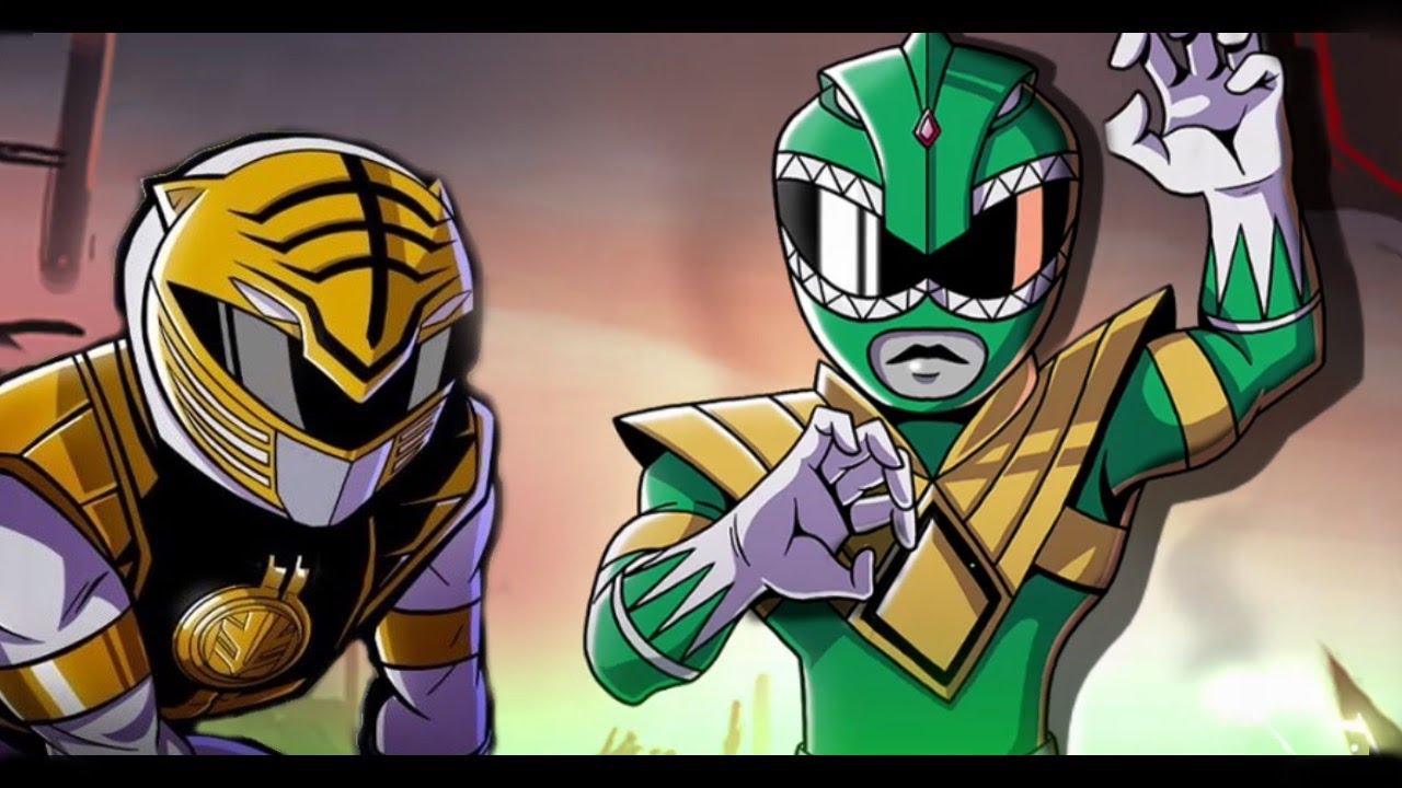 White Ranger V.S. Green Ranger! Power Rangers Mega Battle Gameplay ...