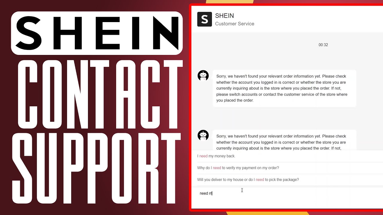How To Contact Shein Customer Service (2025) Full Guide - YouTube