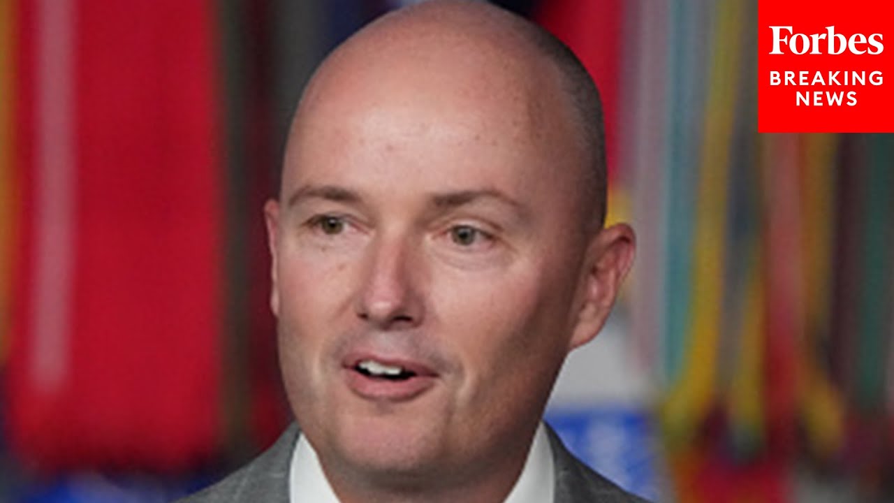 Utah Gov. Spencer J. Cox Delivers Remarks On Economic Investments In ...