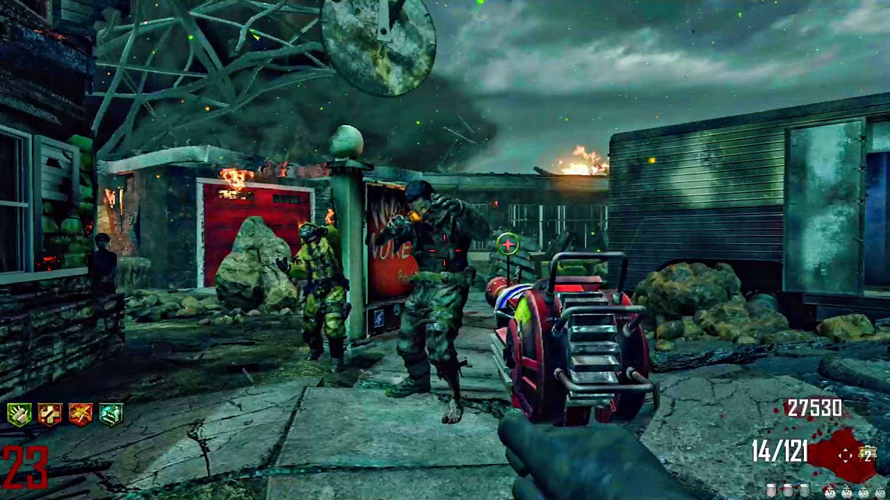 NUKETOWN ZOMBIES GAMEPLAY! | BLACK OPS 2 - YouTube