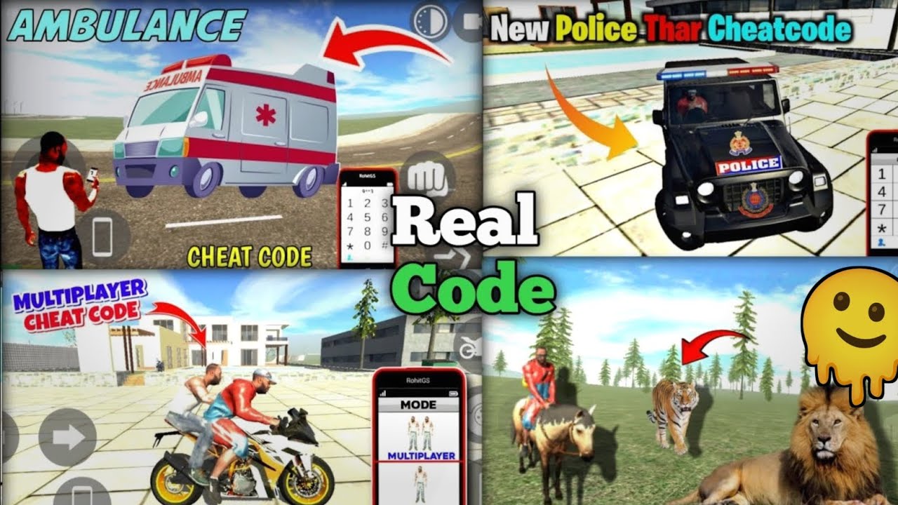 NEW AMBULANCE + HORSE & LION + POLICE CAR + APACHE UPDATE IN INDIAN ...