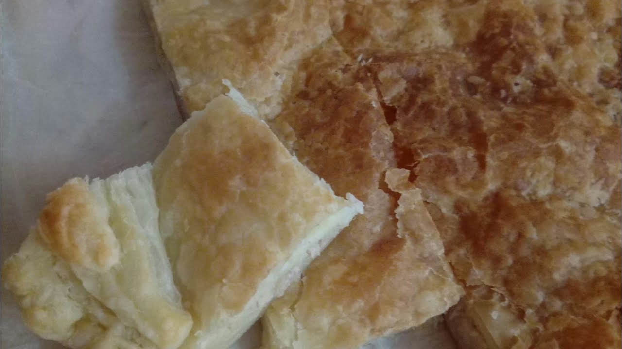 Quadrotti saporiti con pasta sfoglia. Ricetta facile e veloce. - YouTube