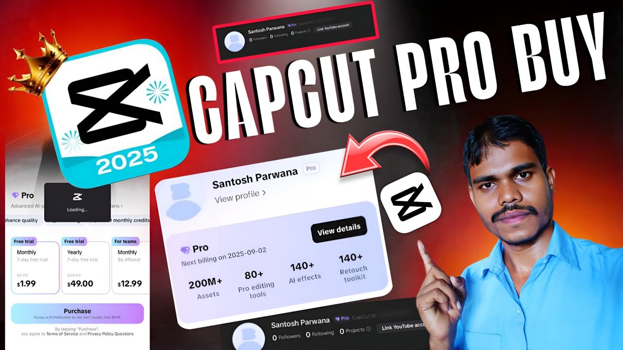 How to Buy CapCut Subscription || CapCut Pro || CapCut Premium Buy ...