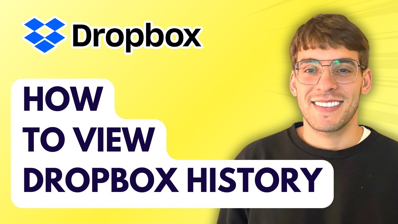 How to View Dropbox History [2025 Guide] - YouTube